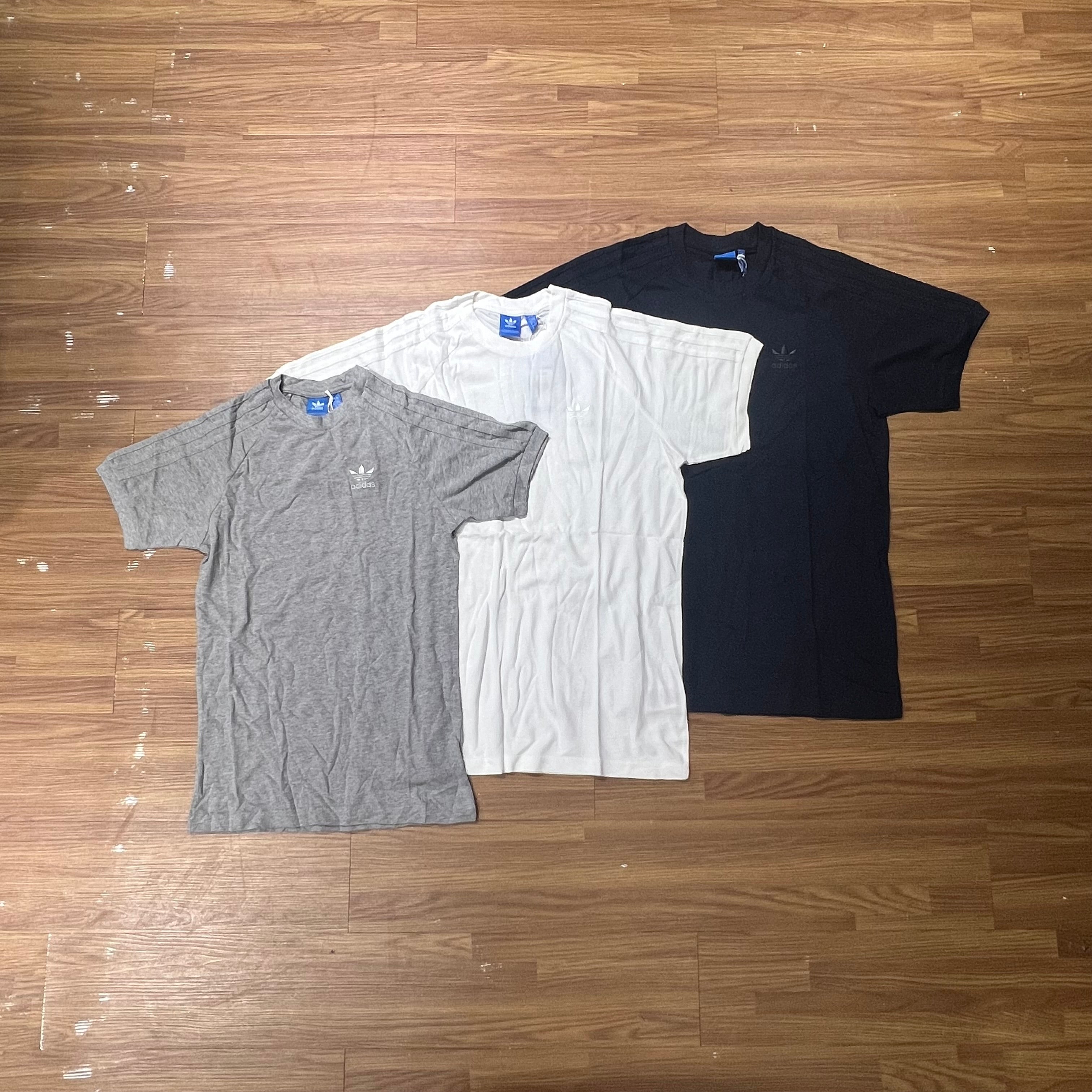 Adidas Originals CLFN Triple Tee (3-Stripe Small Logo Tee) – KixBros