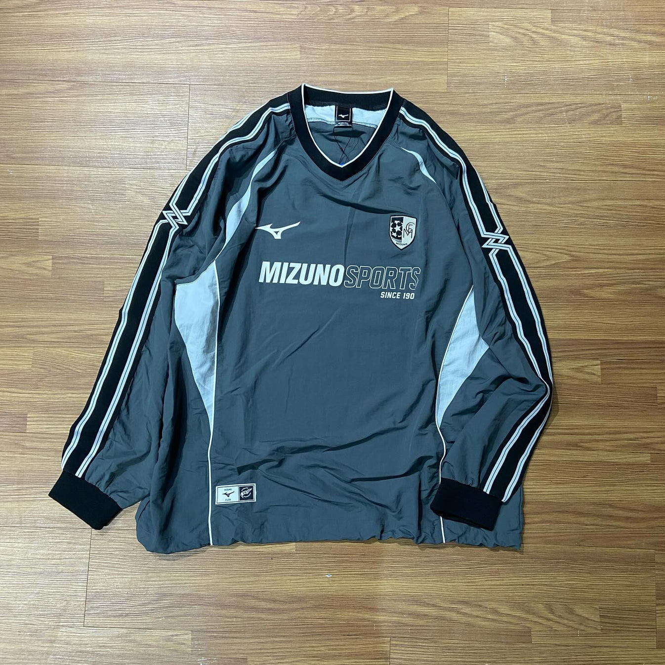 Mizuno Football Club 06 Jersey LS Grey 足球波衫 灰色 – KixBros
